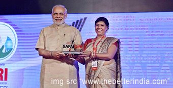 Former manual scavenger wins PadmaShri - Clean India Journal